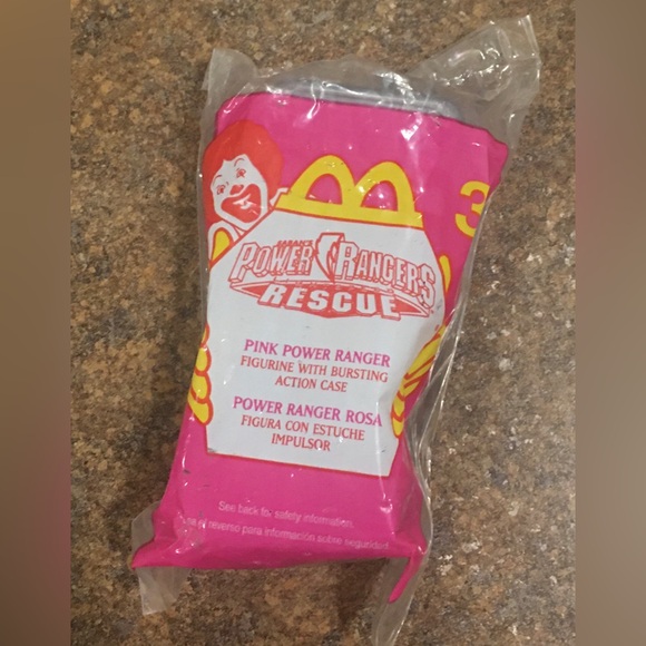 Power Ranger | Toys | Vintage Mcdonalds Happy Meal 200 3 Power Rangers ...